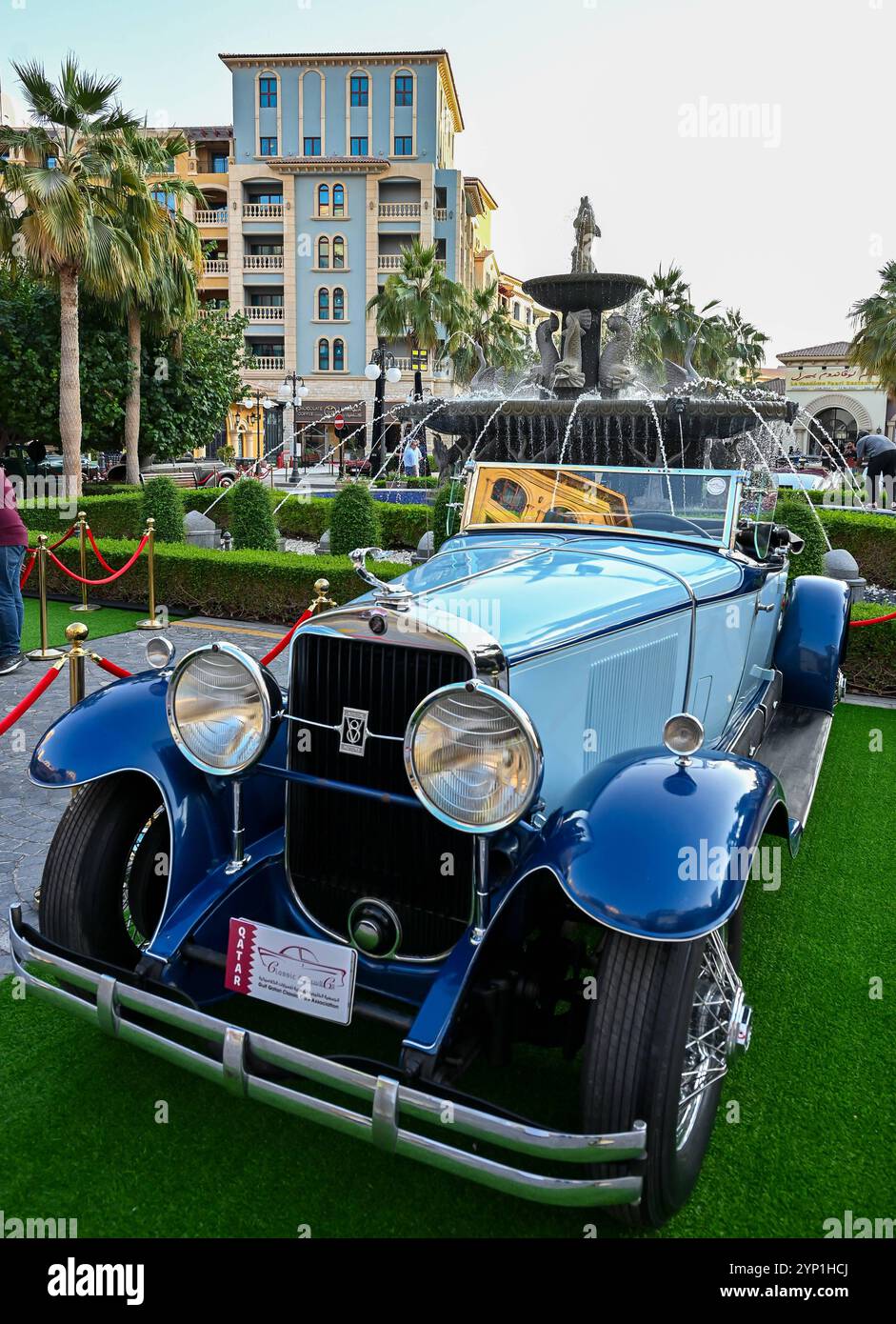 QATAR CLASSIC CARS EXHIBITION 2024 IN DOHA Cadillac-Boat Tail 1929s ...