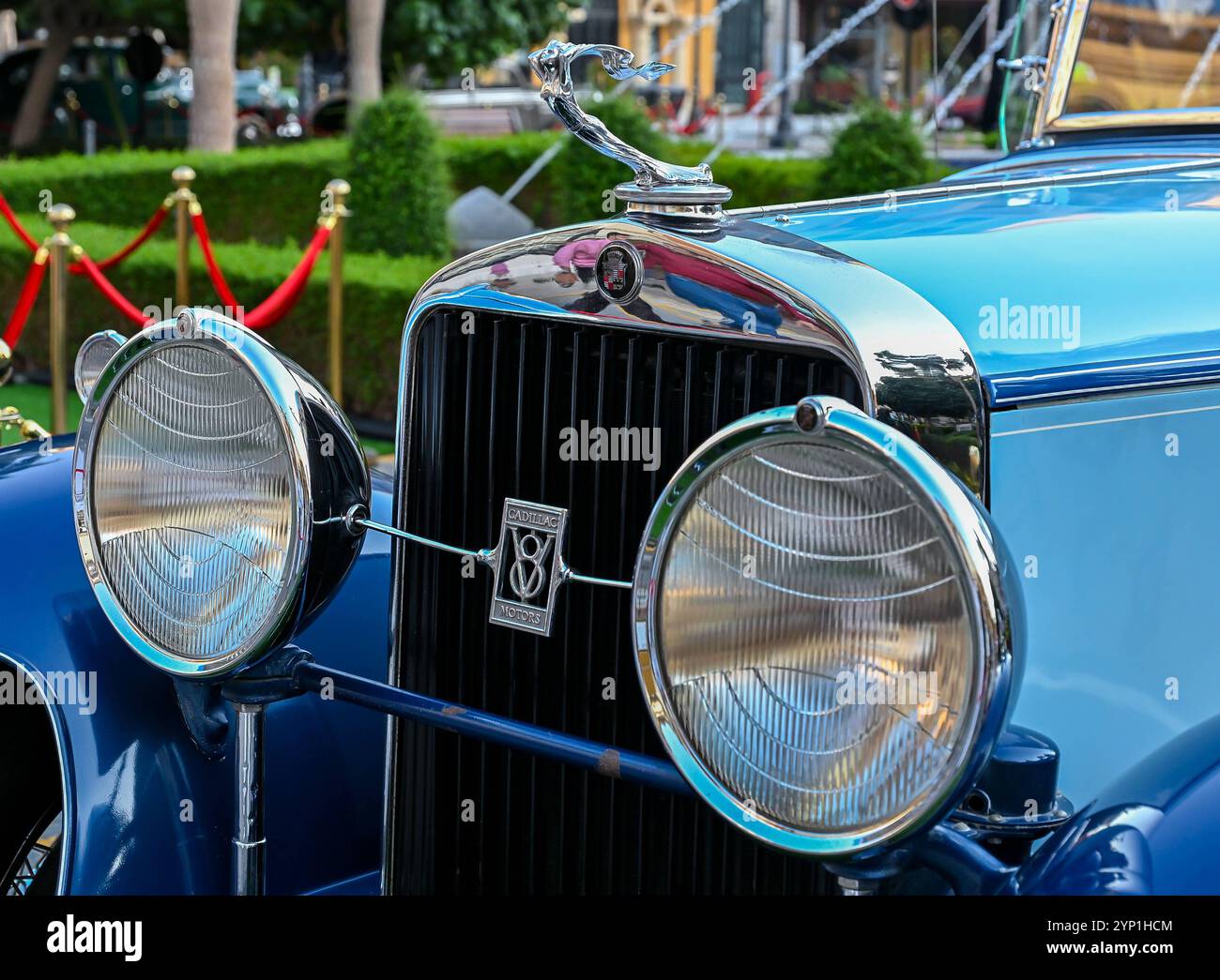 QATAR CLASSIC CARS EXHIBITION 2024 IN DOHA Cadillac-Boat Tail 1929s ...