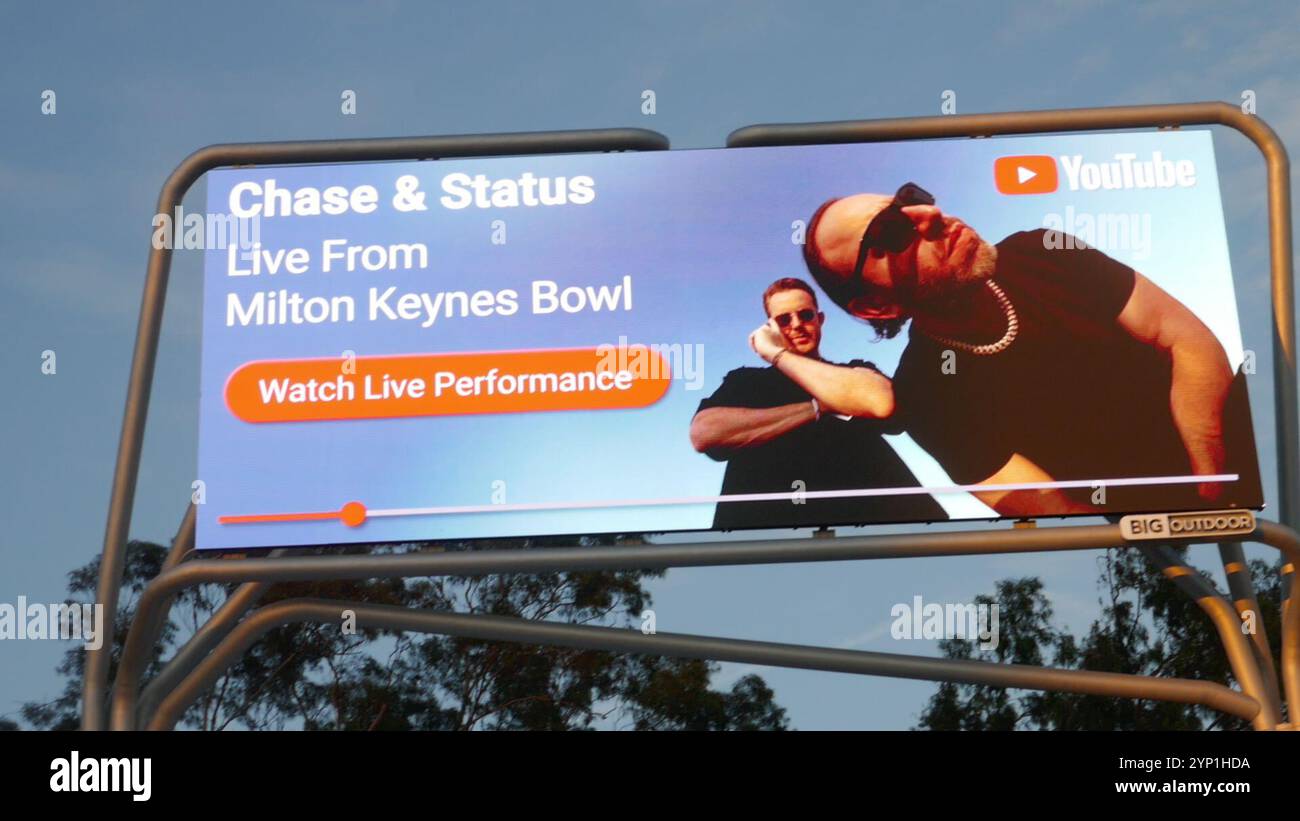 Los Angeles, California, USA 27th November 2024 Chase & Status Live ...