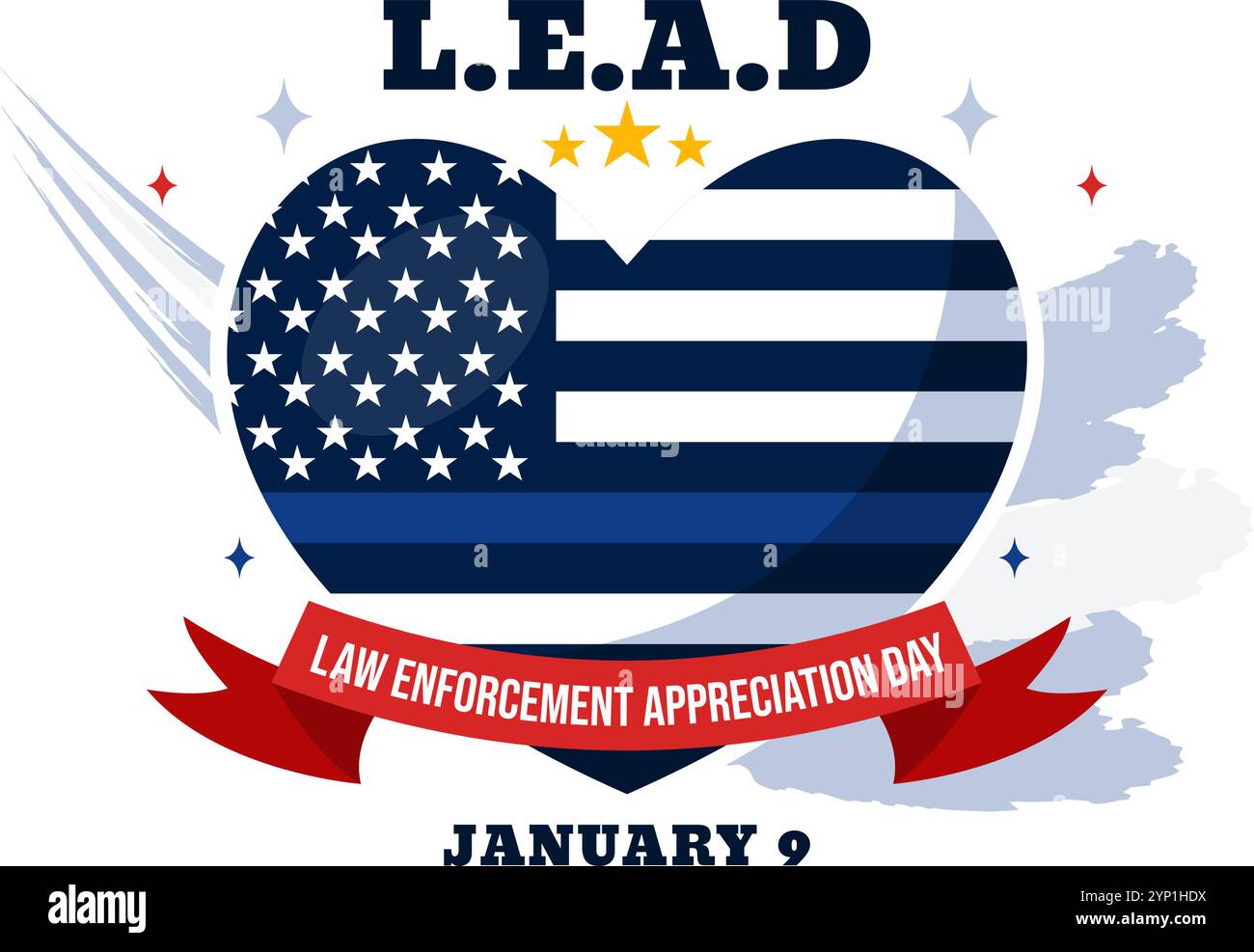 Law enforcement appreciation day Cut Out Stock Images & Pictures - Alamy