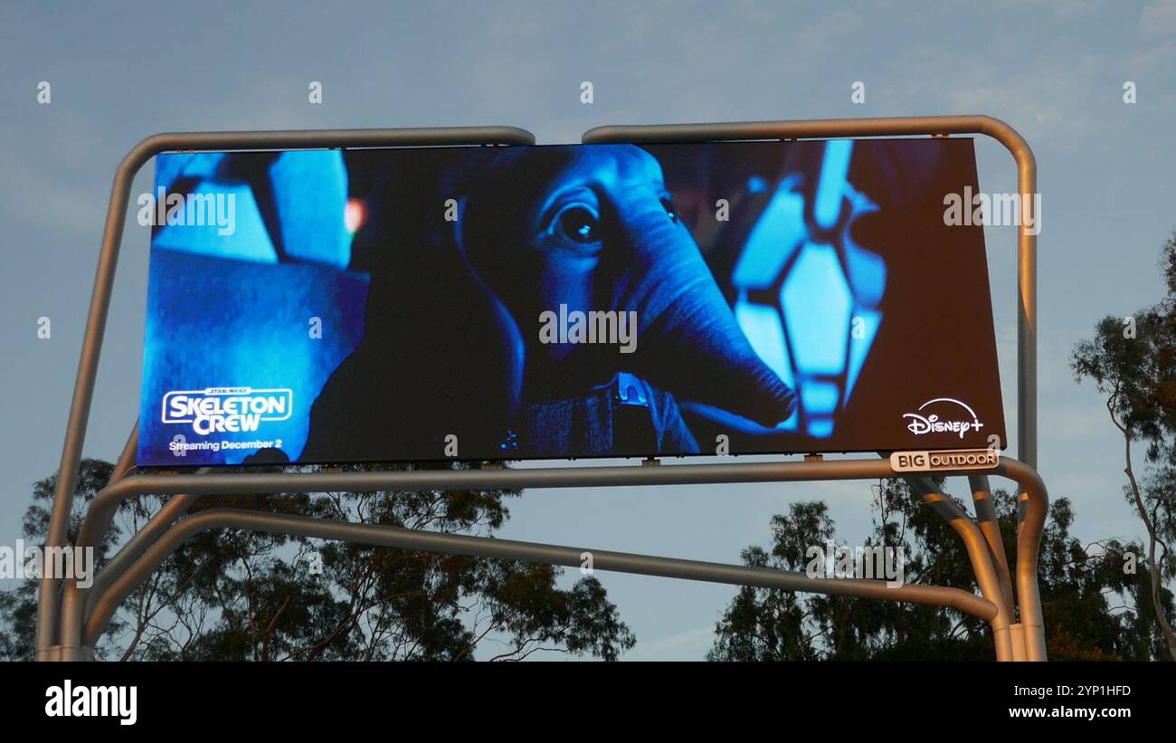 Los Angeles, California, USA 27th November 2024 Star Wars Skeleton Crew ...