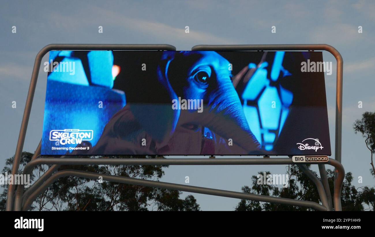 Los Angeles, California, USA 27th November 2024 Star Wars Skeleton Crew ...