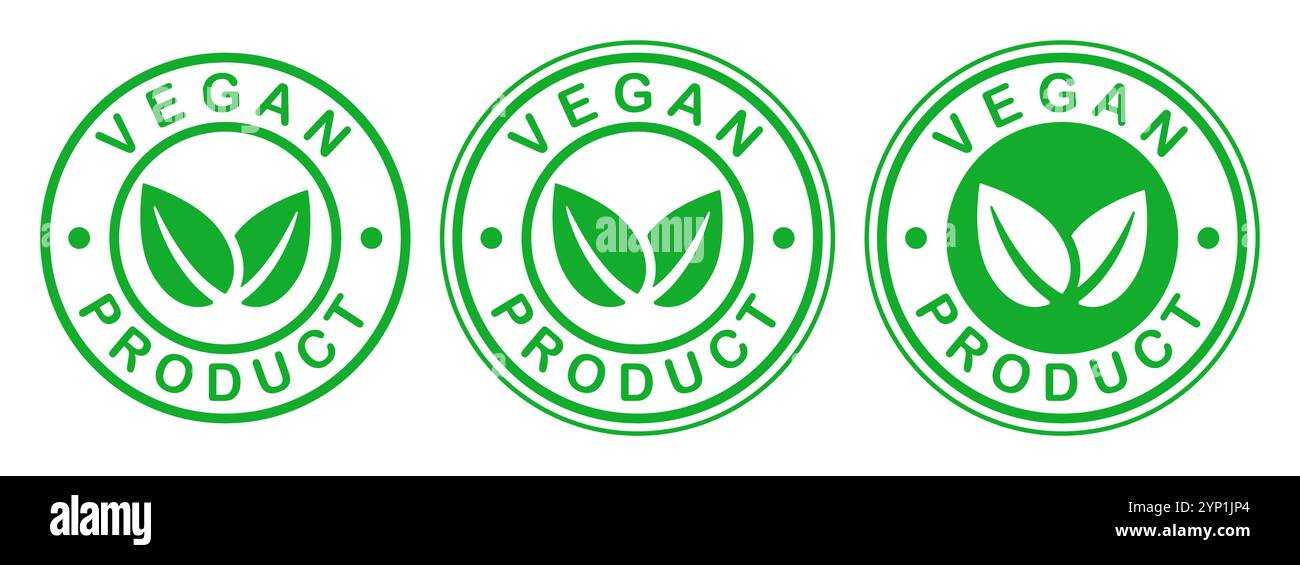 Organic 100% vegan product design template icon symbol. Suitable for ...