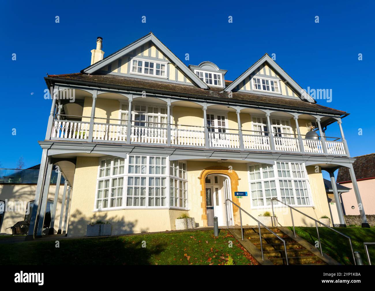 Northgate House hotel building in abbey grounds, Buckfast ...