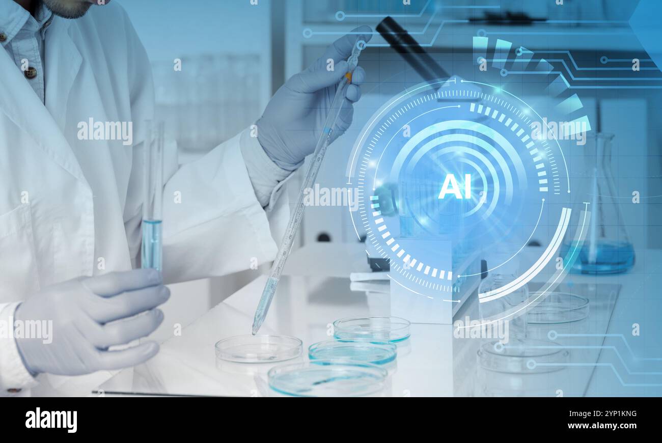 Drug discovery robot hi-res stock photography and images - Alamy