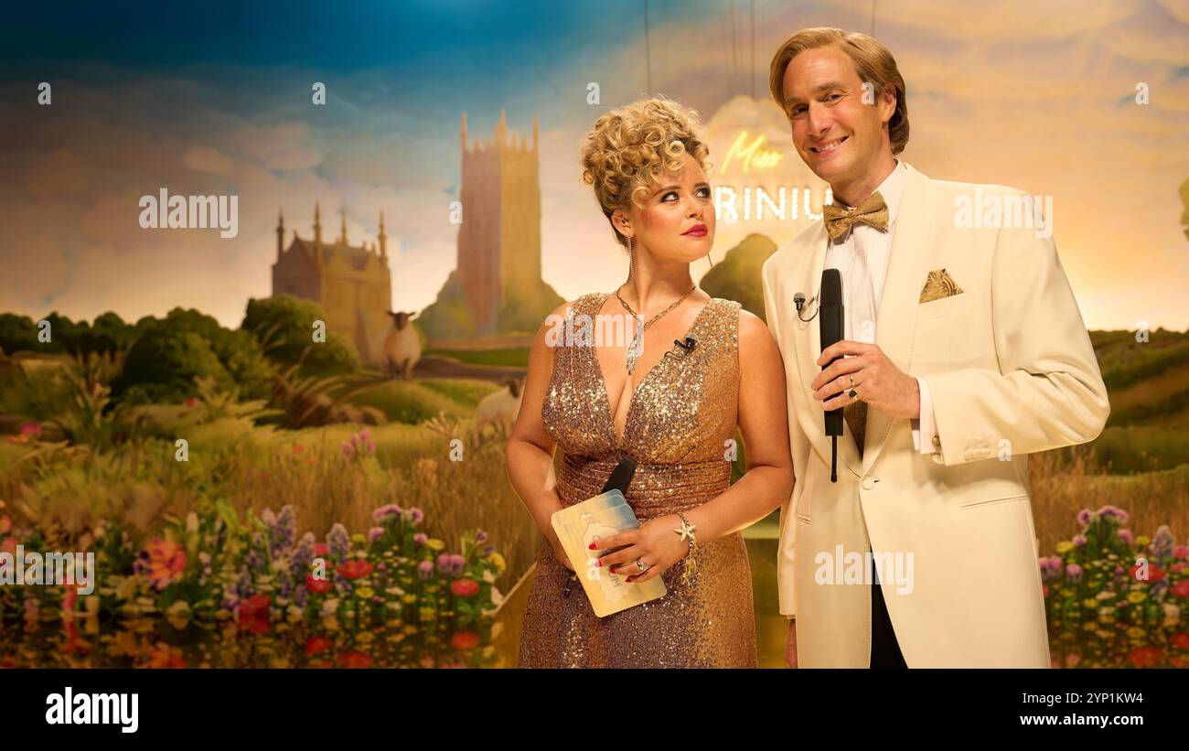 EMILY ATACK and OLIVER CHRIS in RIVALS (2024), directed by ELLIOT ...