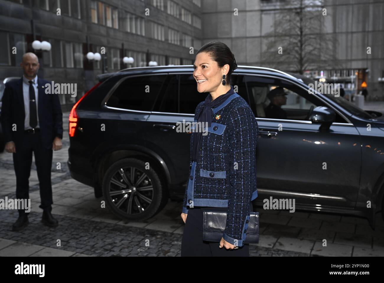 Crown Princess Victoria arrives at Formas' conference on oceans and ...