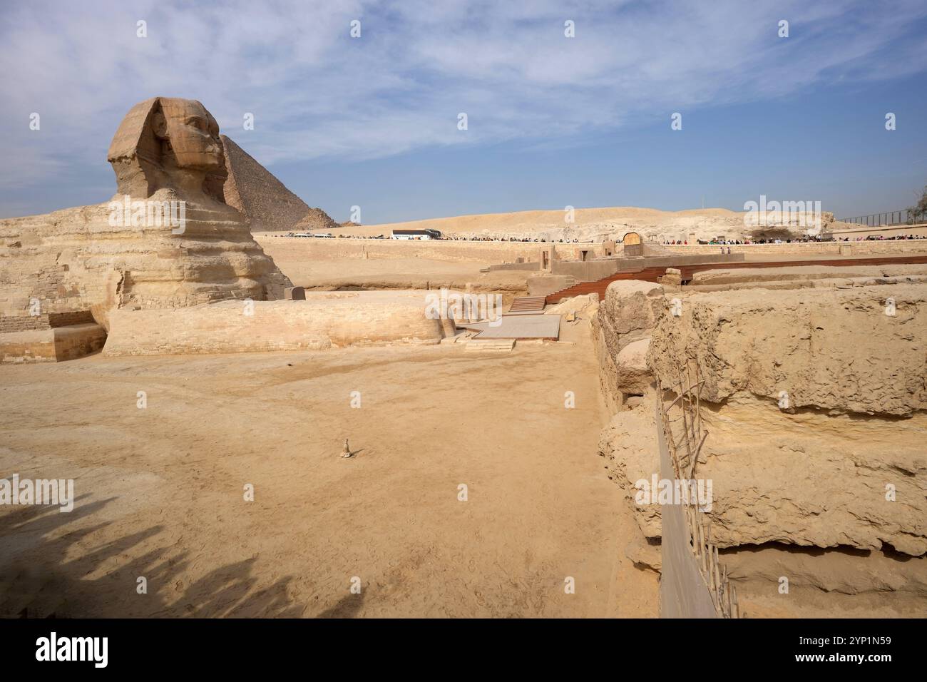 Kairo Ägypten, 20241124, Pyramiden, Giza, Gizeh, Grabanlagen, mit ...