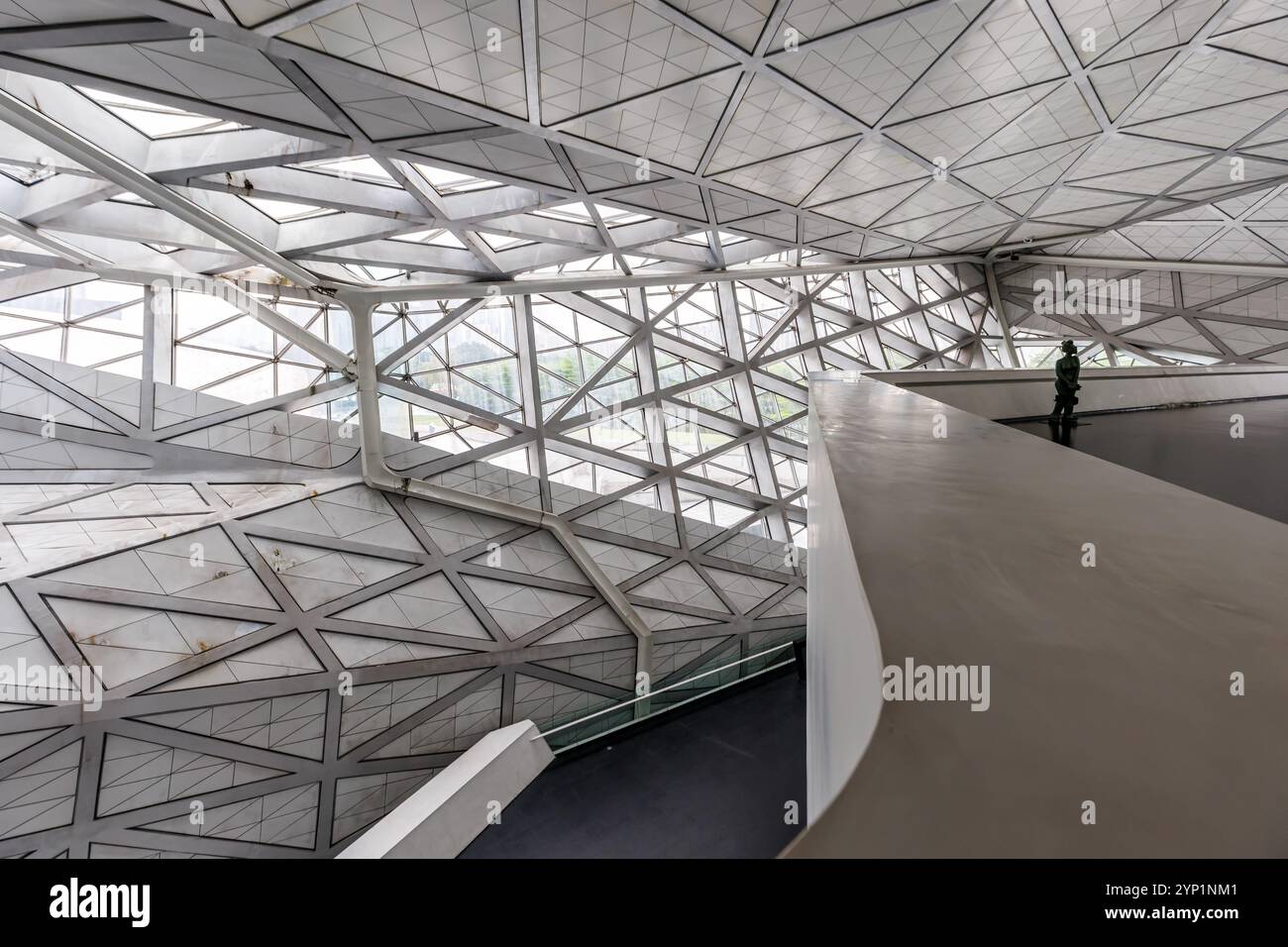 Guangzhou, China - April 3, 2024: Guangzhou Opera House building Grand ...