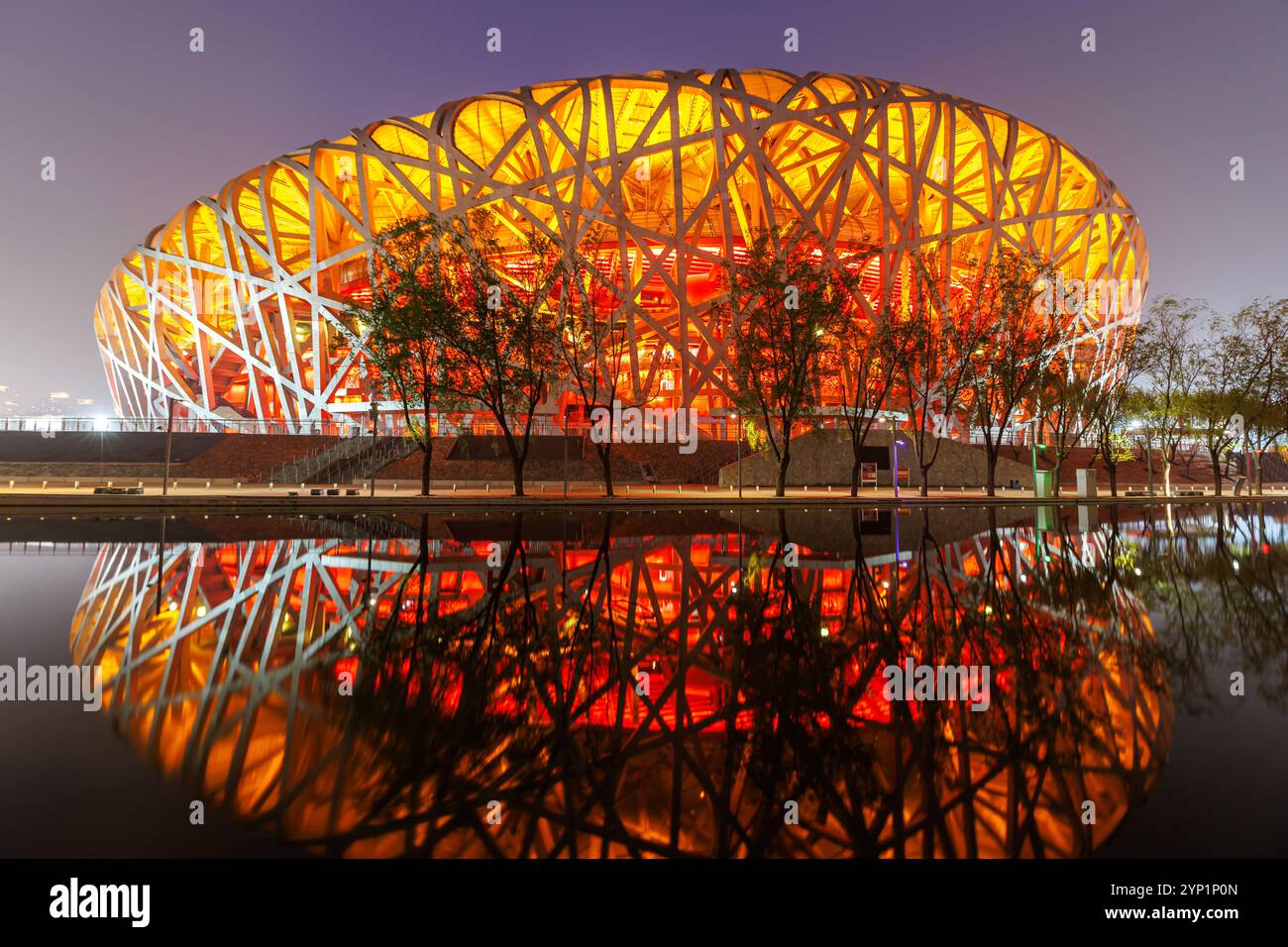 Beijing, China - April 11, 2024: National Olympic Stadium Bird's Nest ...