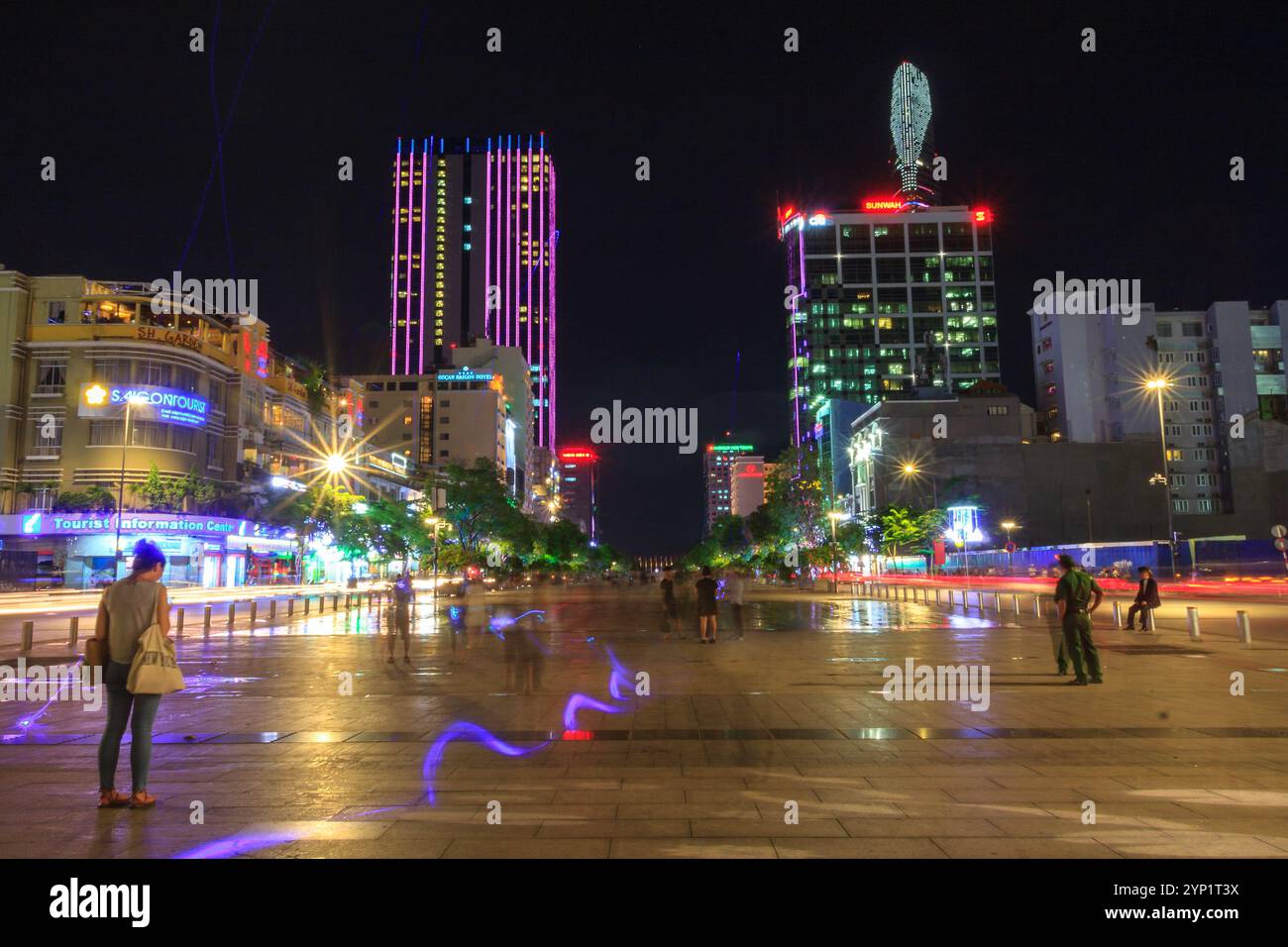 Ho Chi Minh City night view - the beauty of non-sleep city in Vietnam ...
