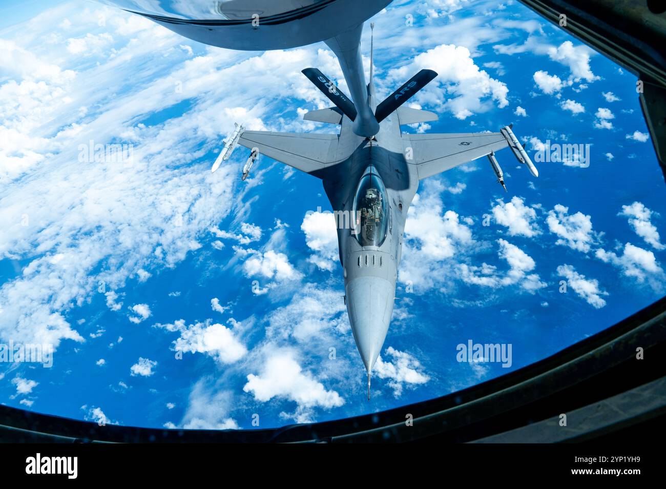 A U.S. Air Force F-16 Fighting Falcon assigned to the 77th ...