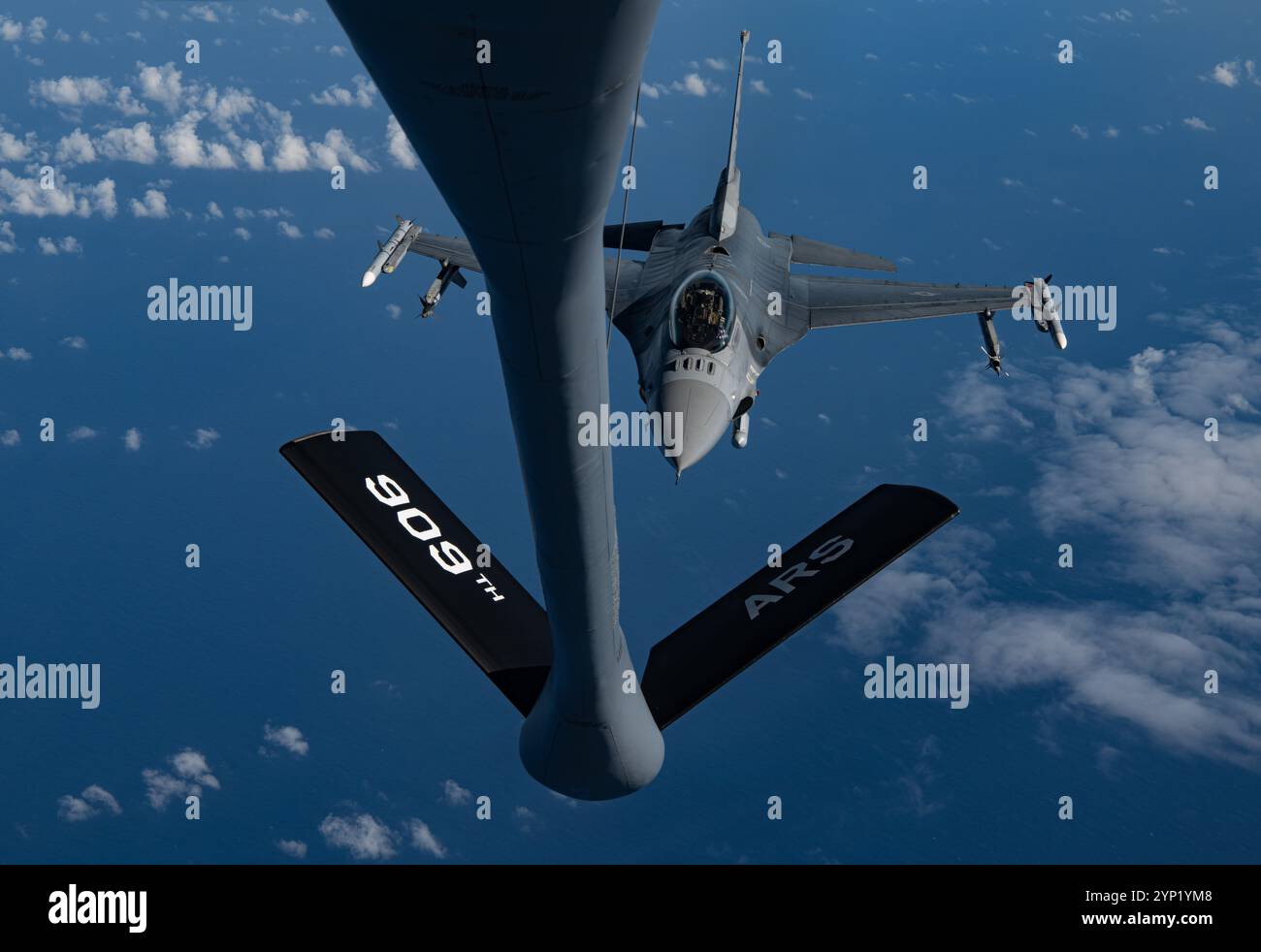 A U.S. Air Force F-16 Fighting Falcon, assigned to the 77th ...