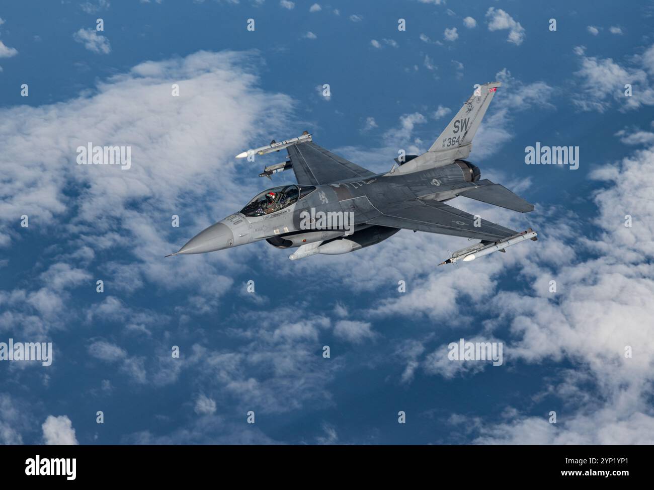 A U.S. Air Force F-16 Fighting Falcon, assigned to the 77th ...