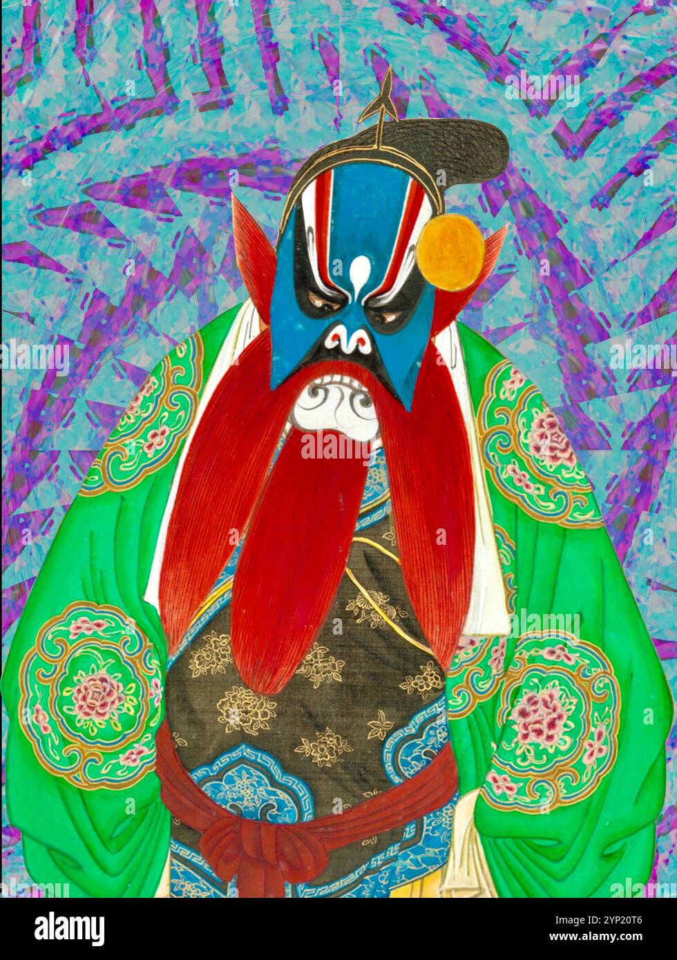 Beijing Opera - Figure from the late 19th century Stock Photo - Alamy