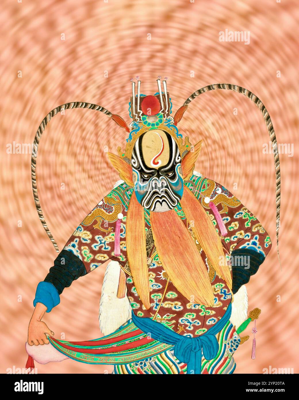 Beijing Opera - Figure from the late 19th century Stock Photo - Alamy
