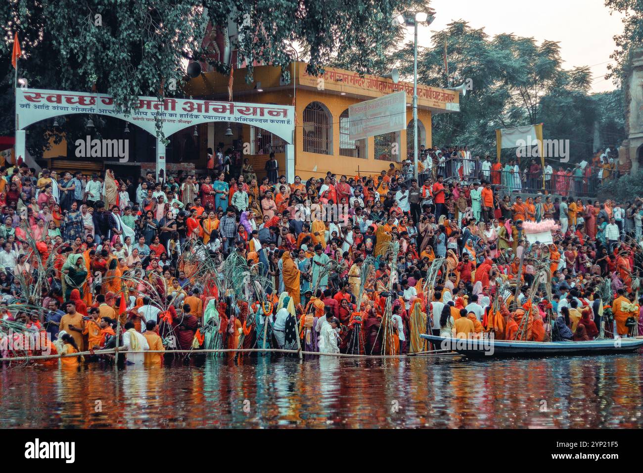 Chhath mahaparv is a festival of Bihar & Uttar Pradesh state Stock ...