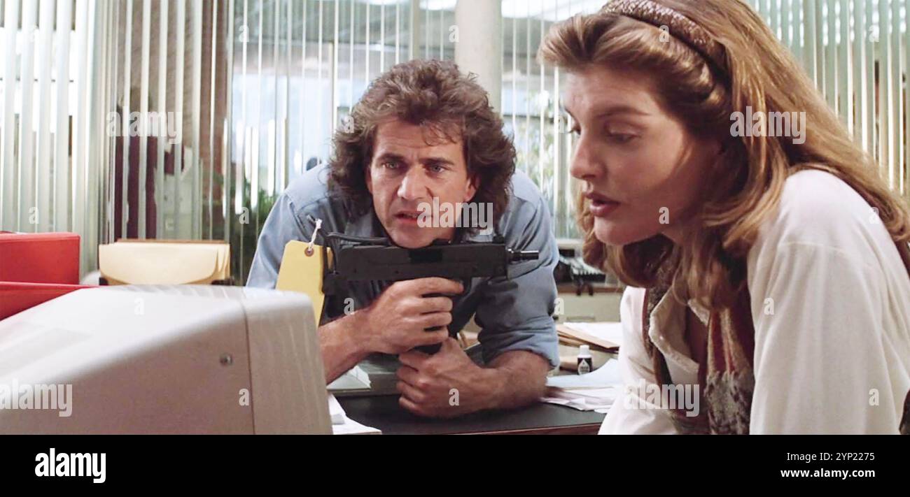 LETHAL WEAPON 3 1992 Warner Bros. film with Mel Gibson and Rene Russo ...