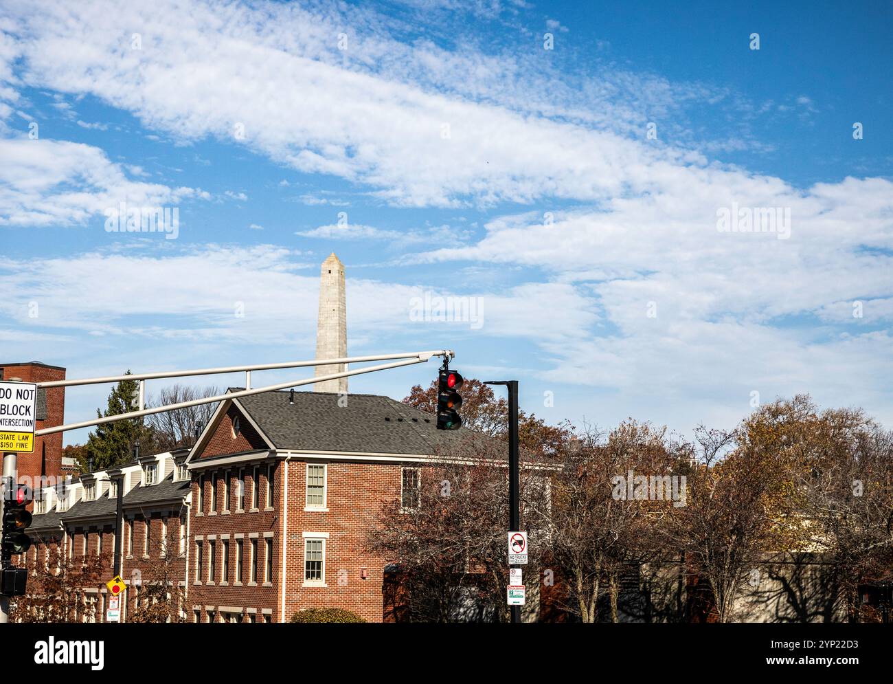 Bunker hill monument streets hi-res stock photography and images - Alamy