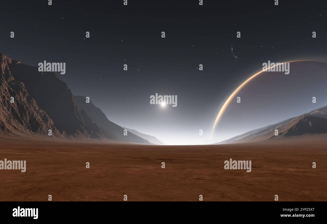 Planet crater hi-res stock photography and images - Alamy