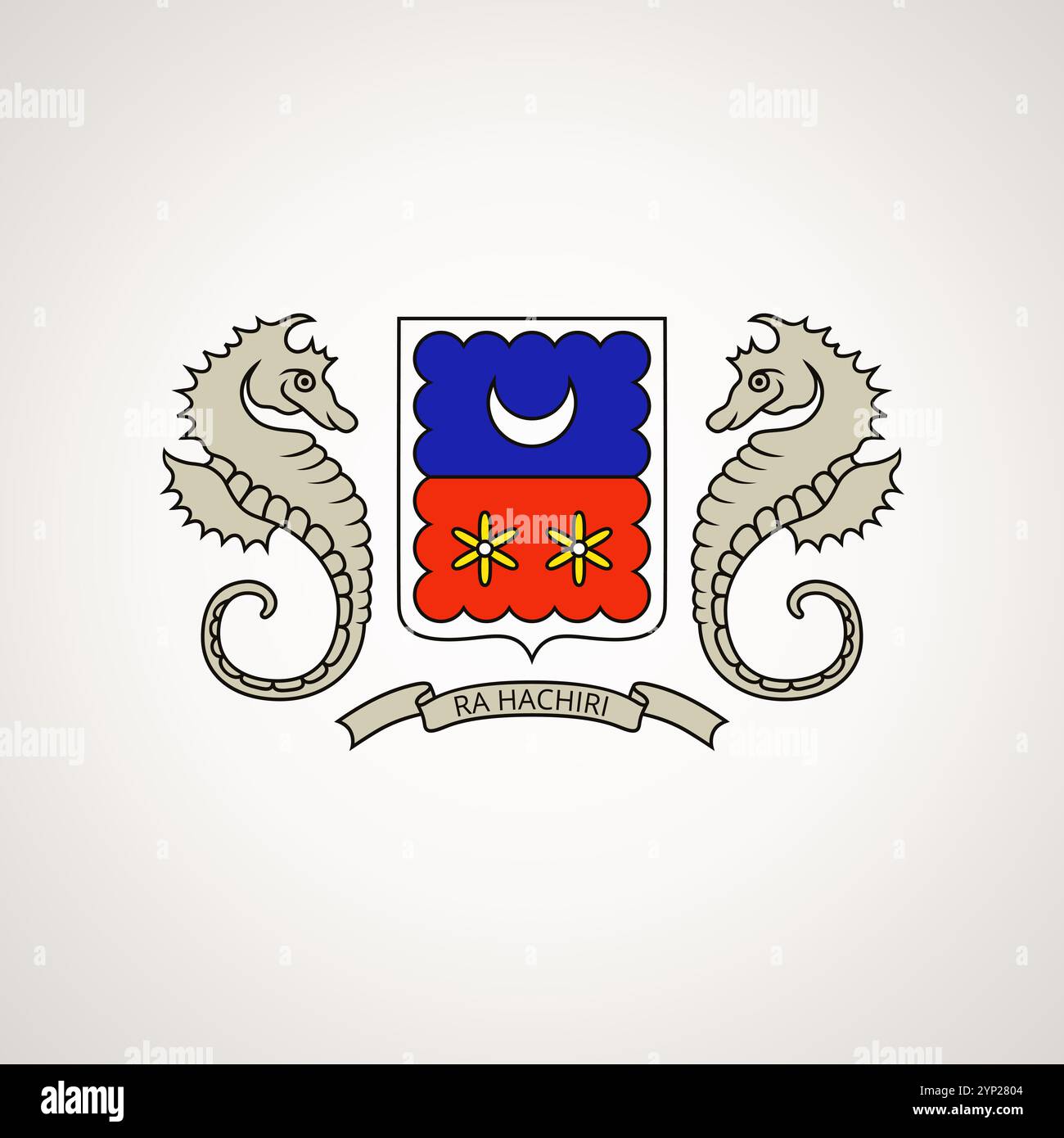 Coat of arms - symbol from the flag of Mayotte Stock Vector Image & Art ...