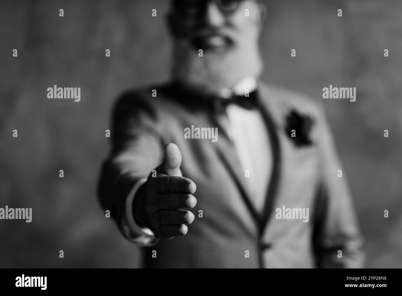 First appointment people concept. Close up cropped photo of cheerful ...