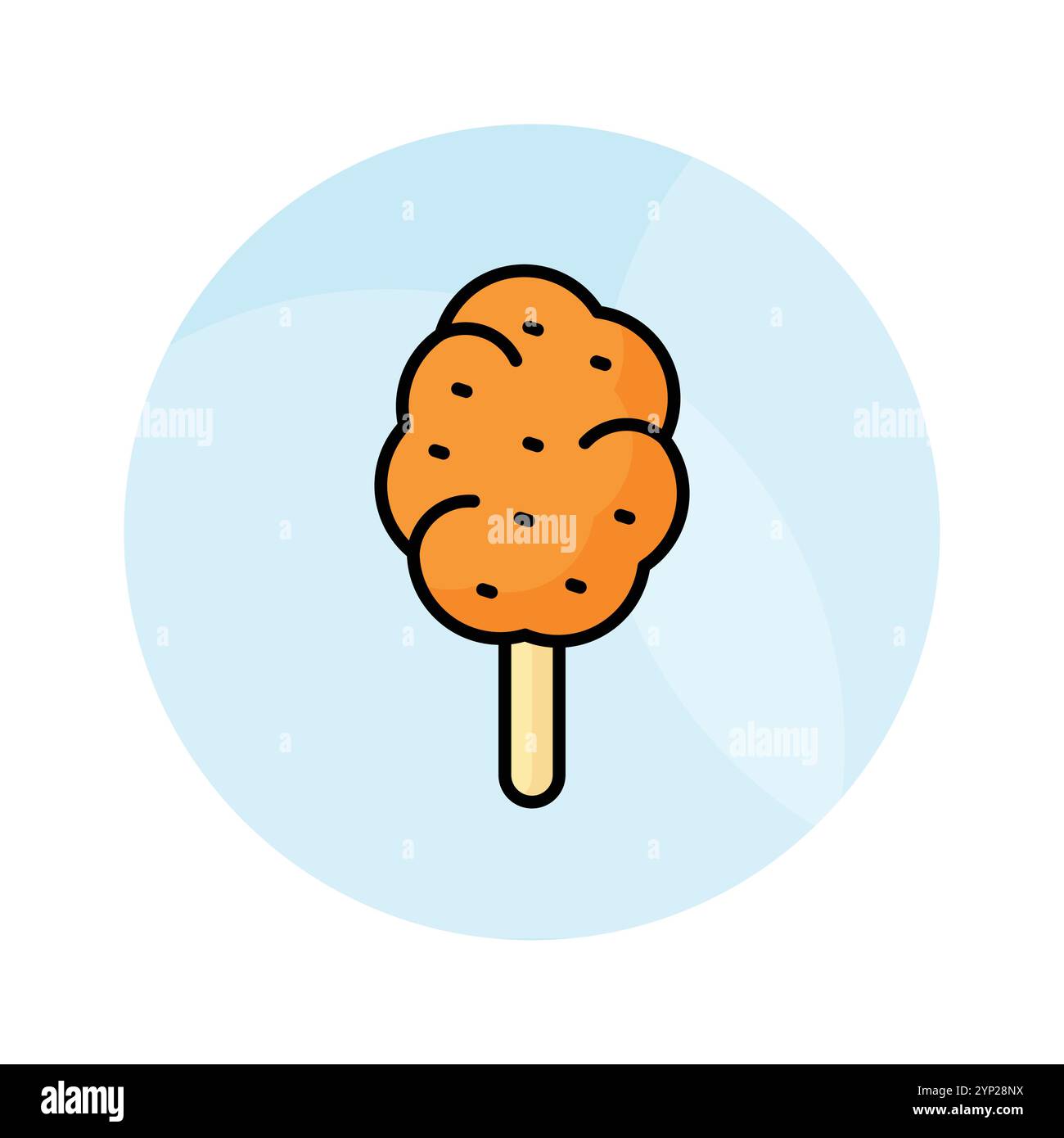 An icon of maple taffy in modern style, ready to use and download Stock ...