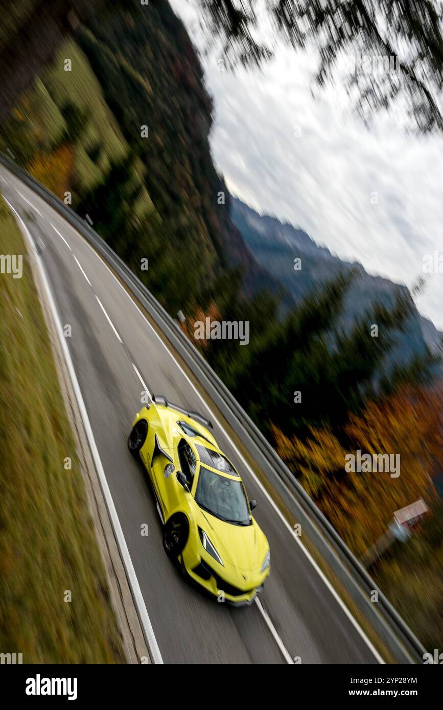 Chevrolet Corvette C8 Z06 at Classic Car Race, Jochpass Oldtimer ...