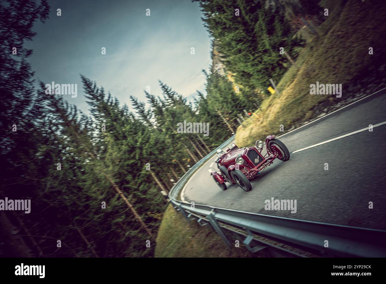 Alfa Romeo 8C Monza from 1931 at Classic Car Race, Jochpass Oldtimer ...