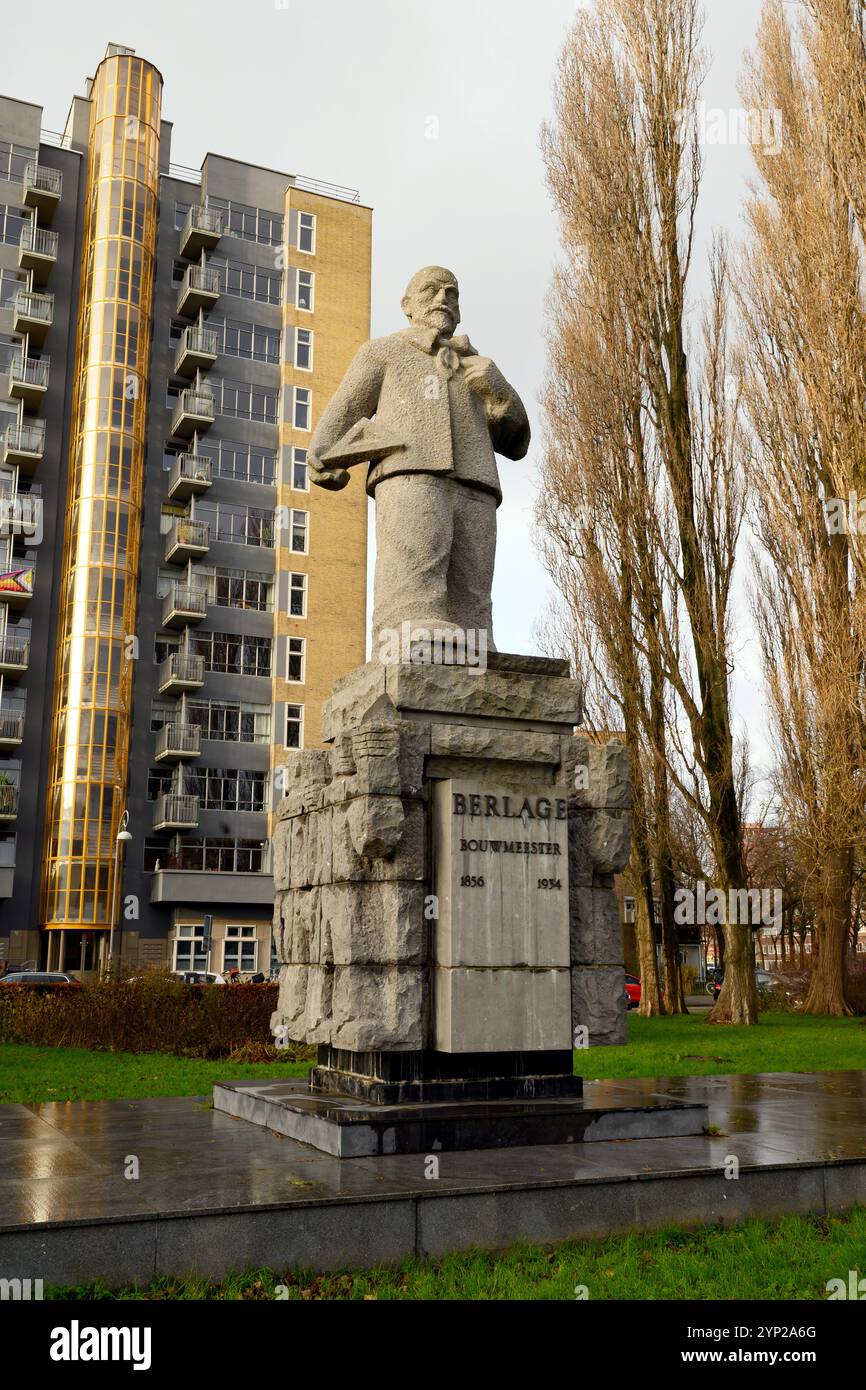 Statue dutch architect berlage in hi-res stock photography and images ...