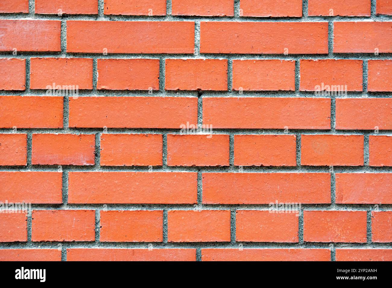 Wall with new, clean bricks as background or texture Stock Photo - Alamy