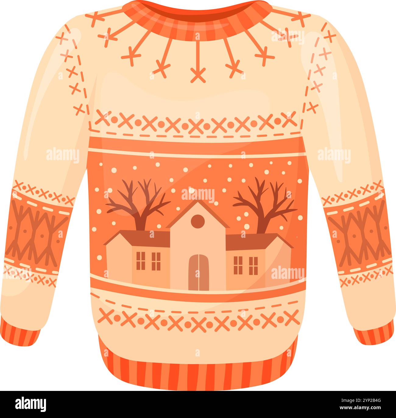 Wearing jumper illustration hi-res stock photography and images - Alamy