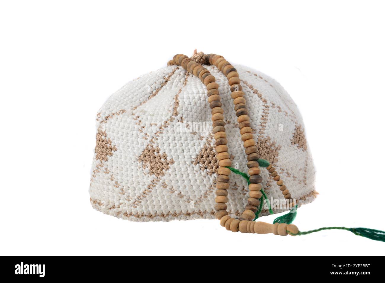 songkok, a traditional hat for male Muslim on white background Stock ...