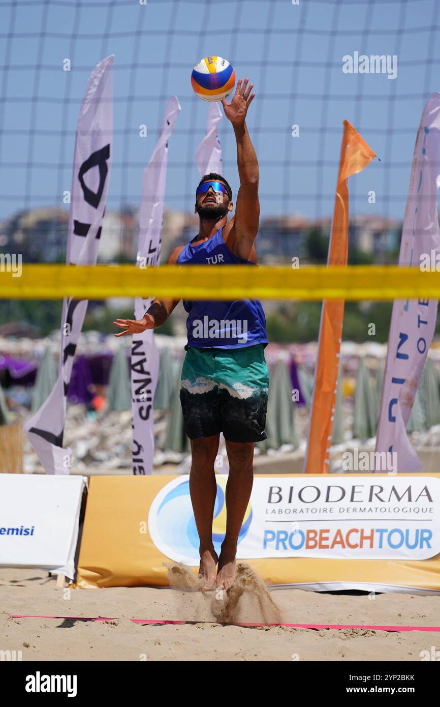 ISTANBUL, TURKIYE - JUNE 23, 2024: Undefined athlete in action during ...