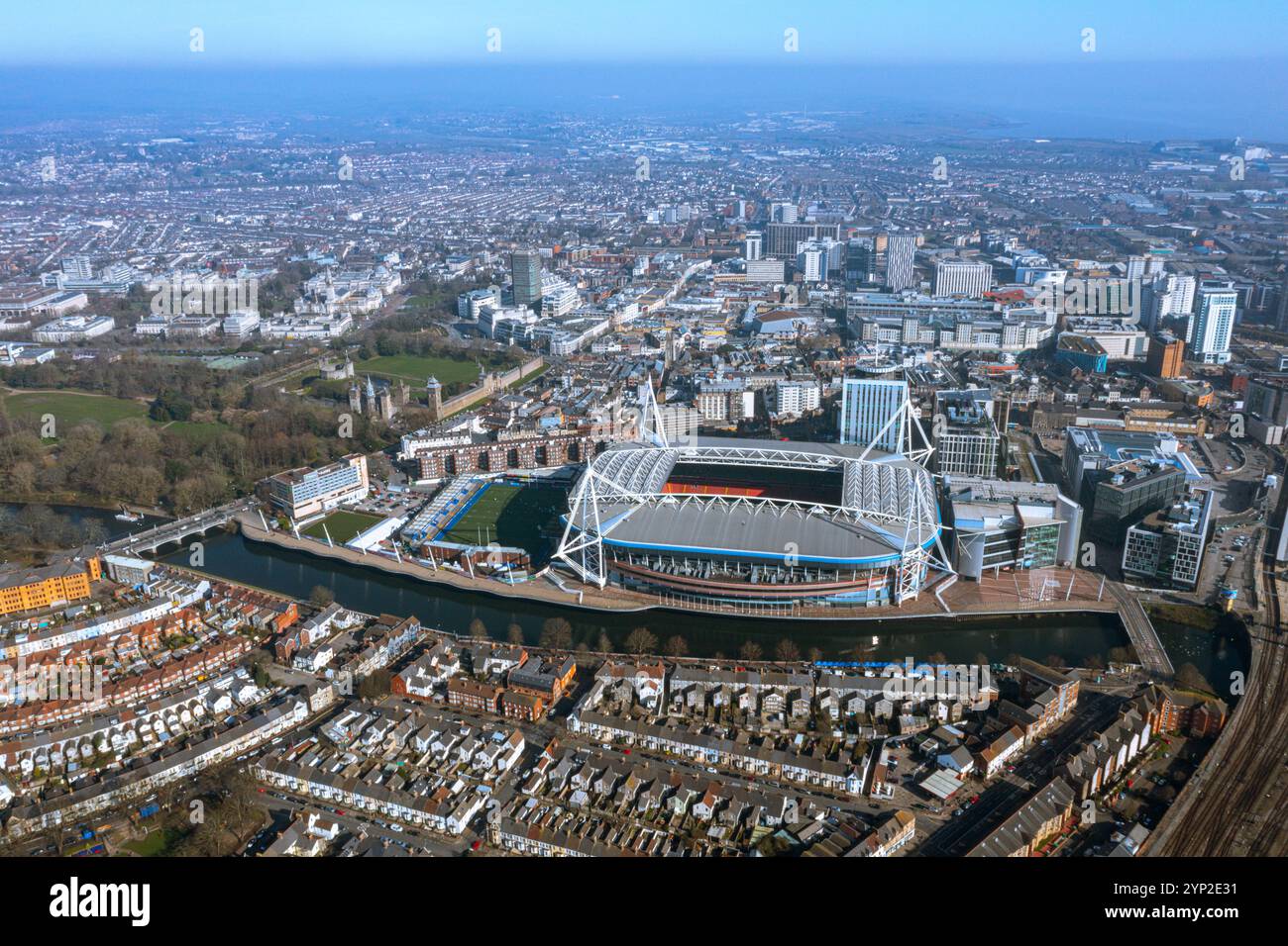 Principality stadium top view hi-res stock photography and images - Alamy