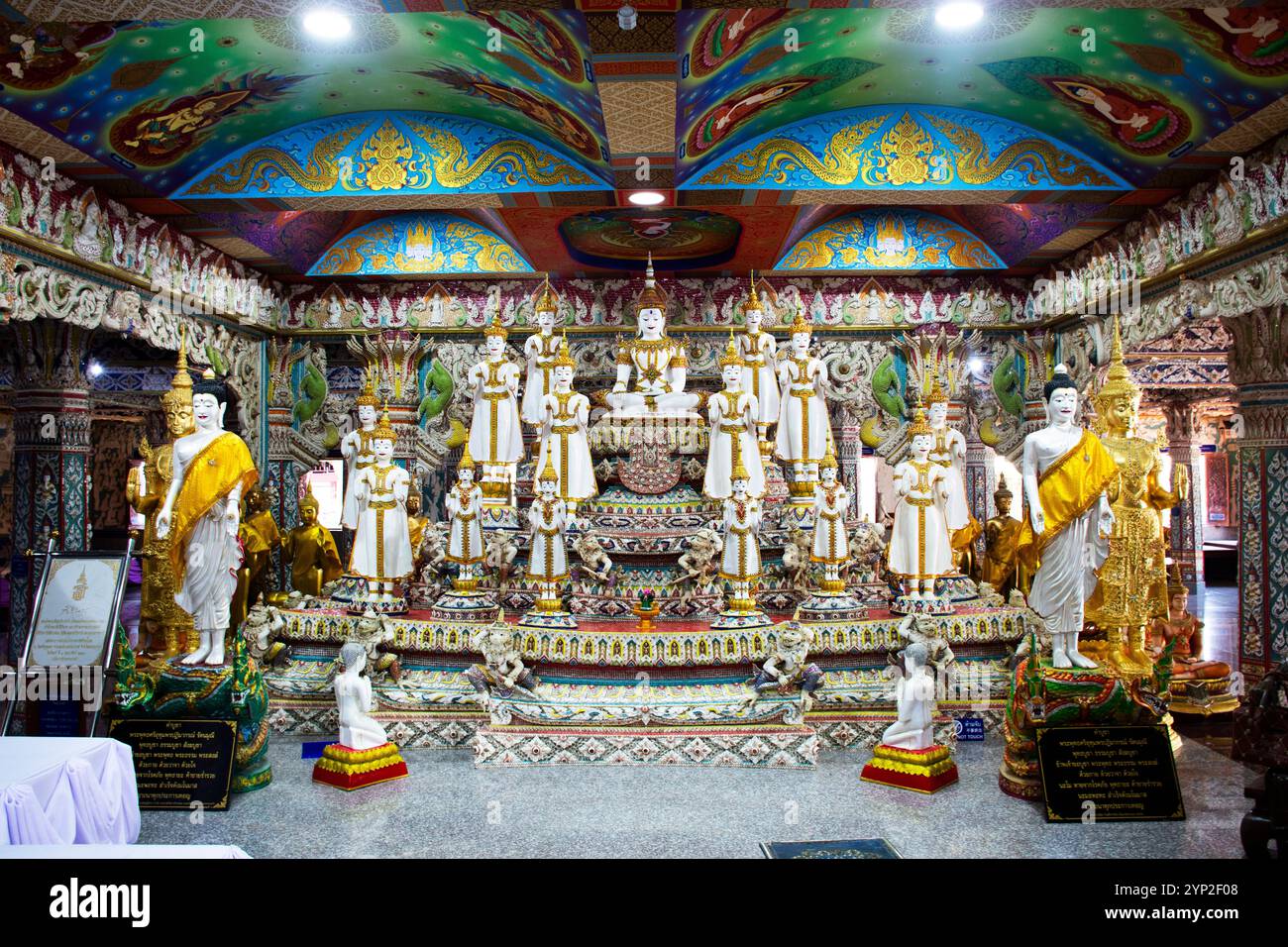 Ancient Phra Si Ariya Mettrai or Metteyya antique buddha statues for ...