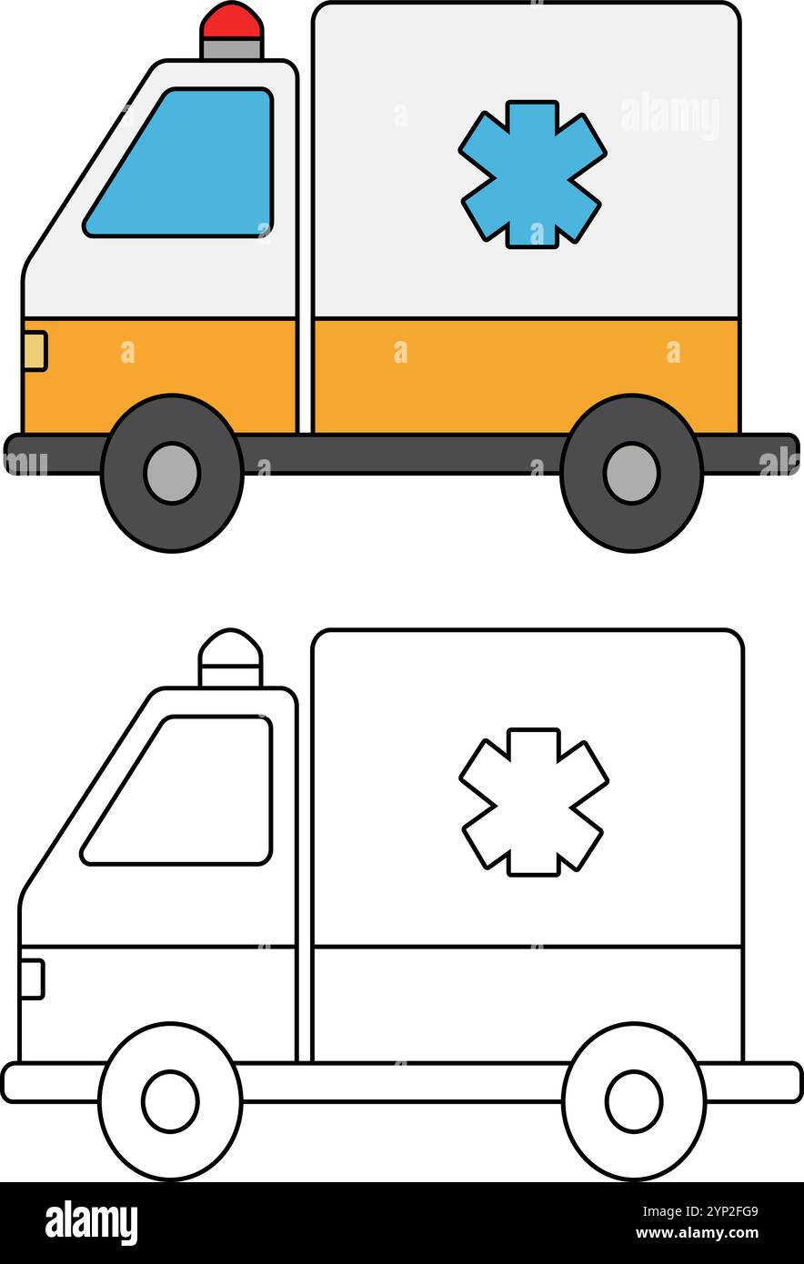Ambulance Drawing Cartoon