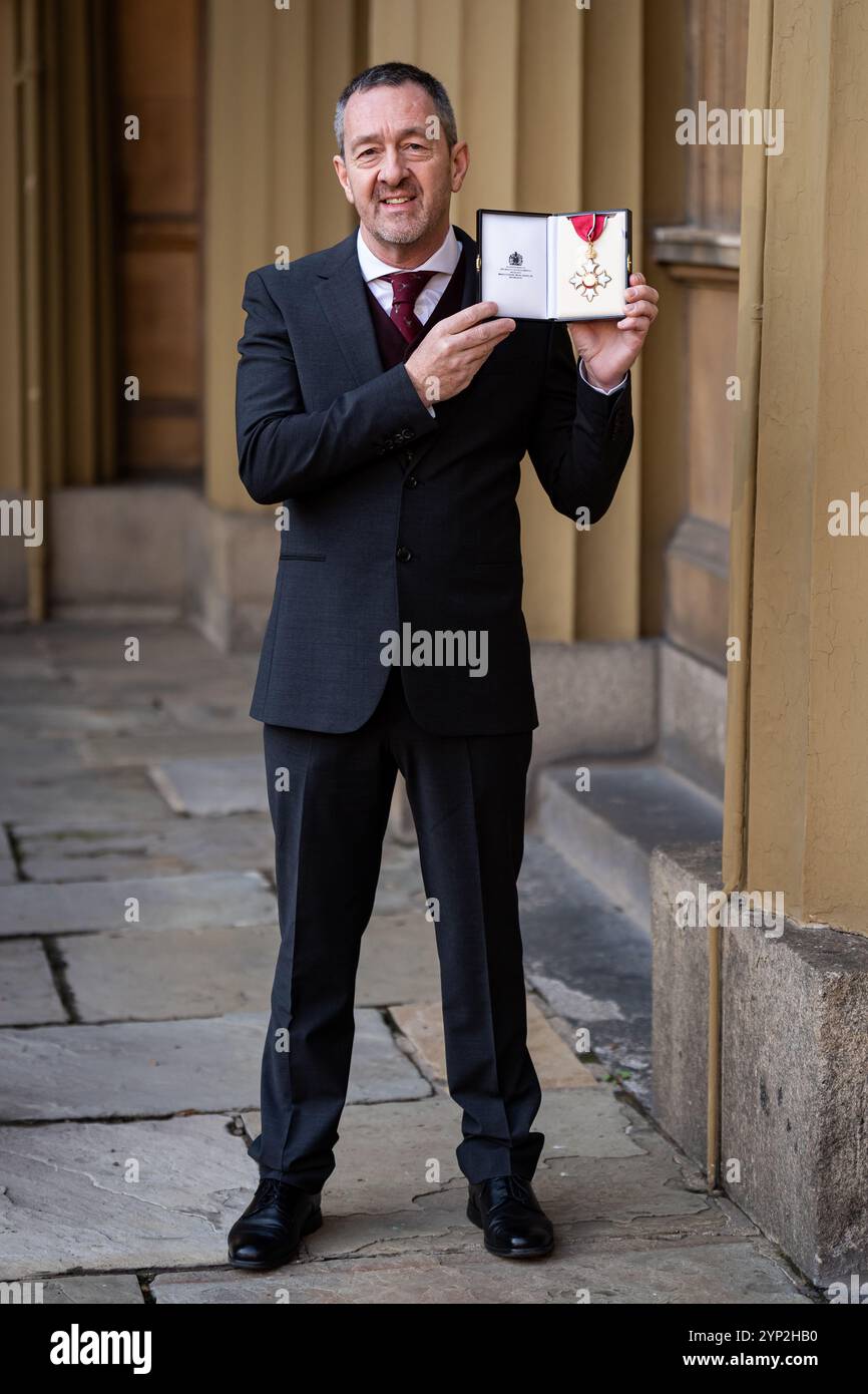 Christopher Boardman after being made a CBE (Commander of the Order of ...