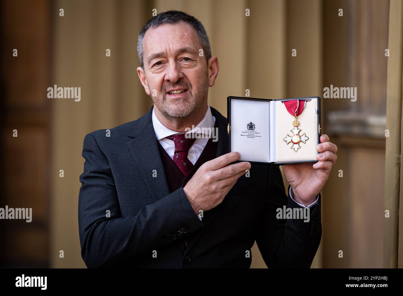 Christopher Boardman after being made a CBE (Commander of the Order of ...