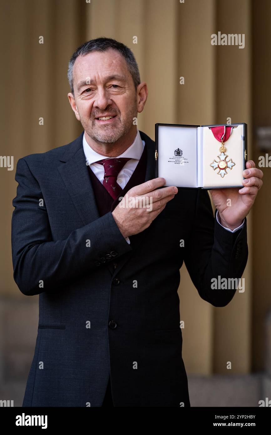 Christopher Boardman after being made a CBE (Commander of the Order of ...