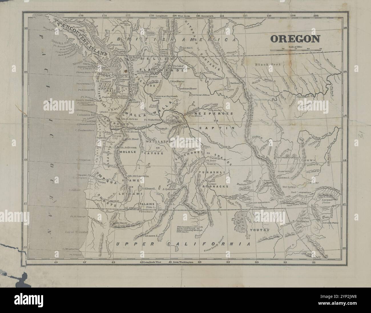 Oregon. 1842 - 1845 by Morse, Sidney E. (Sidney Edwards), 1794-1871 ...