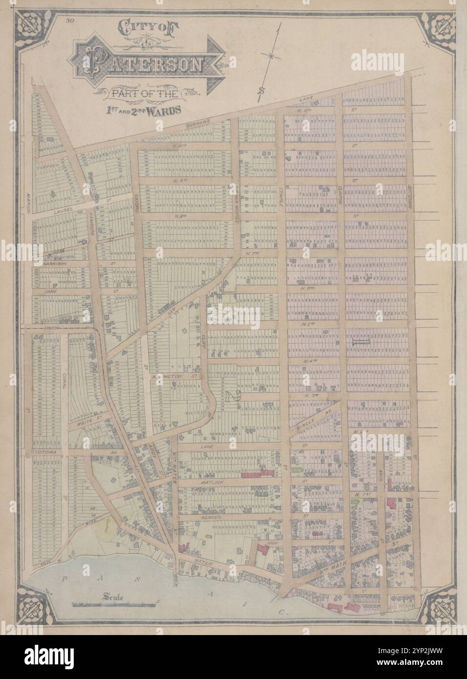 1st and 2nd wards city hi-res stock photography and images - Alamy