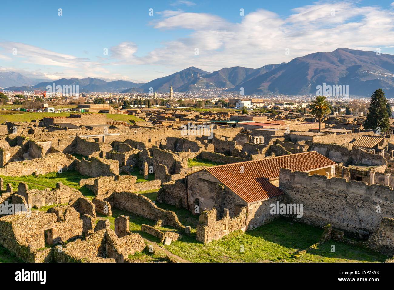 Pompeii, UNESCO World Heritage Site, archaeological site of ancient ...