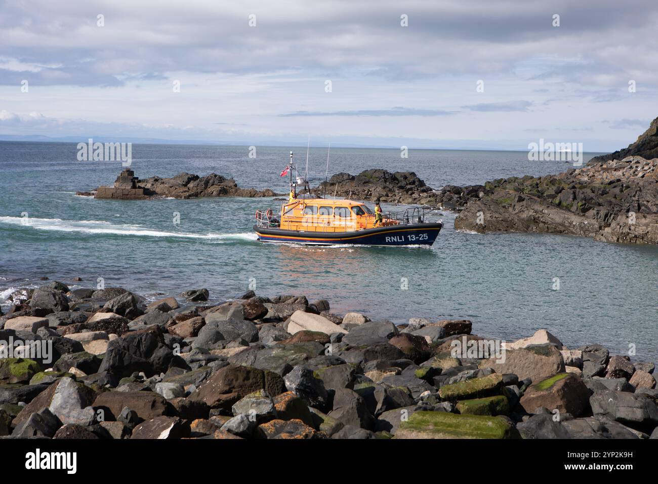 RNLI Lifeboat, Portpatrick, Dumfries and Galloway, Scotland Stock Photo ...