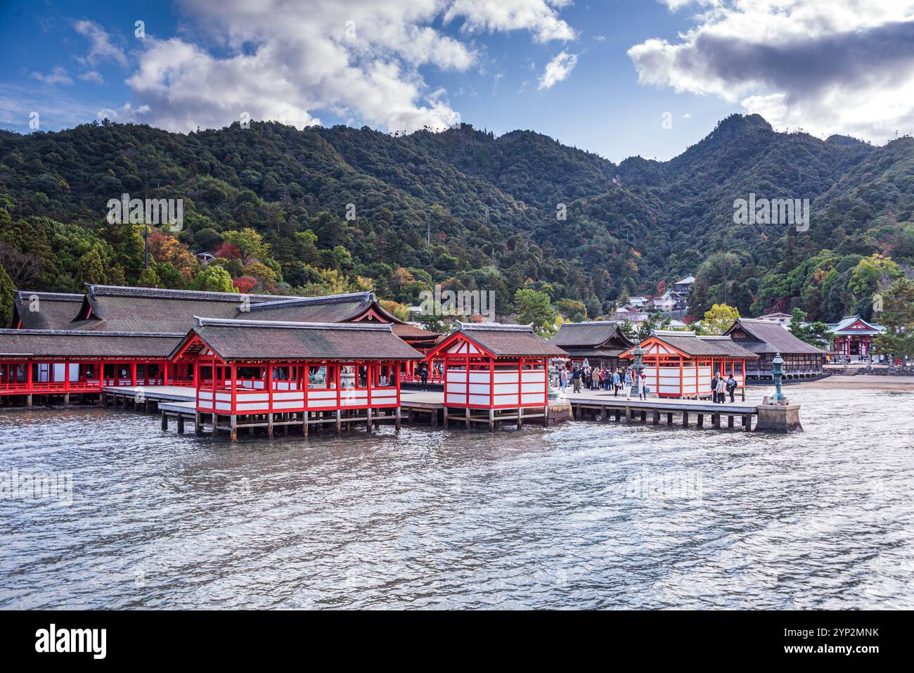 Itsukushima Shinto Shrine, UNESCO World Heritage Site, on Miyajima ...