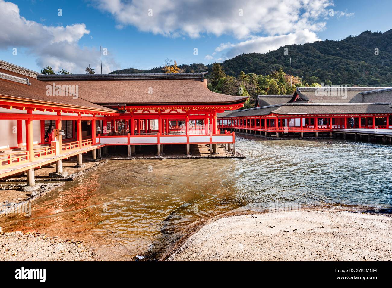 Itsukushima Shinto Shrine, UNESCO World Heritage Site, on Miyajima ...