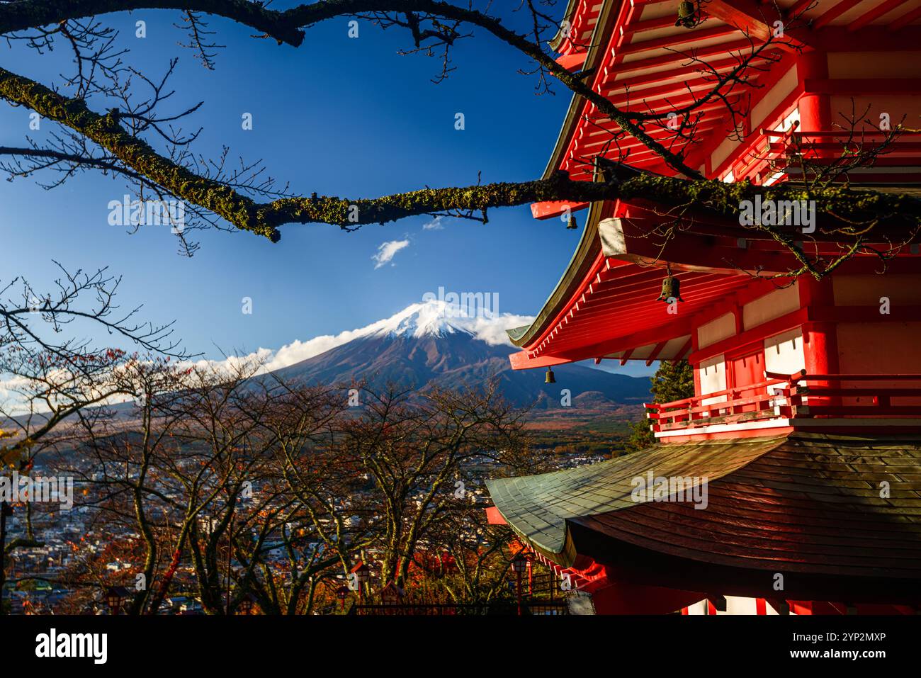 Mount Fujiyama (Mount Fuji), UNESCO World Heritage Site, iconic volcano ...