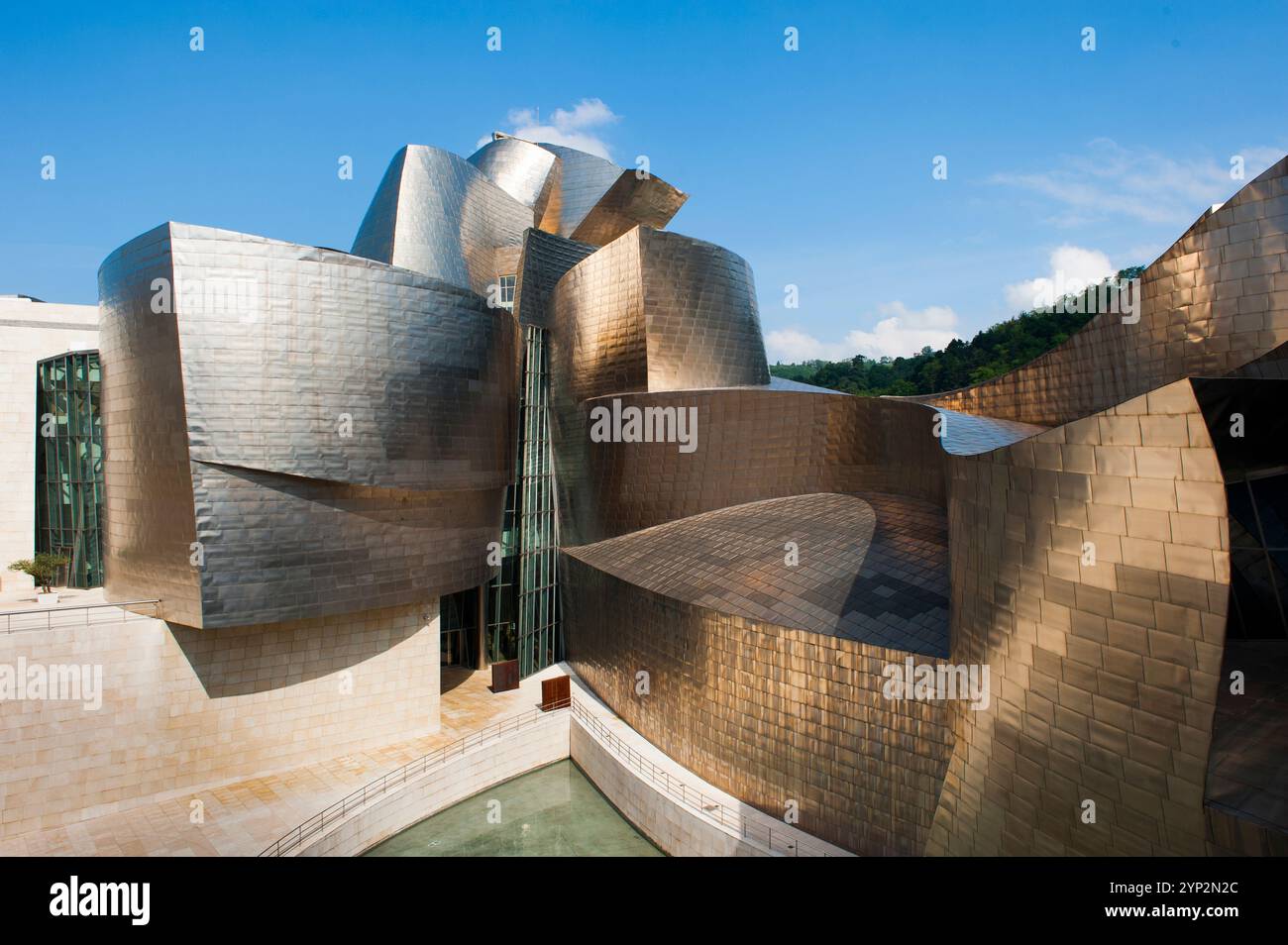 Guggenheim Museum designed by architect Frank Gehry, Bilbao, province ...