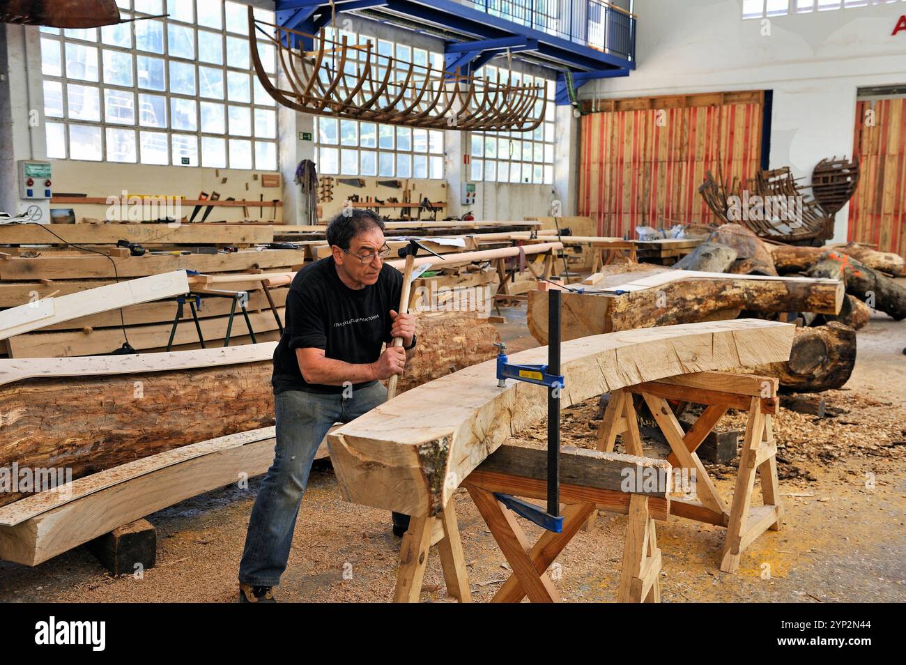 San Juan Whaleship replica shipyard, Albaola The Sea Factory of The ...