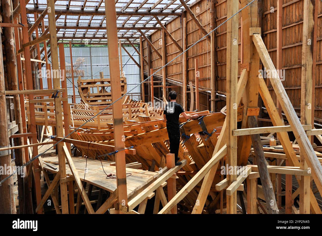 San Juan Whaleship replica shipyard, Albaola The Sea Factory of The ...